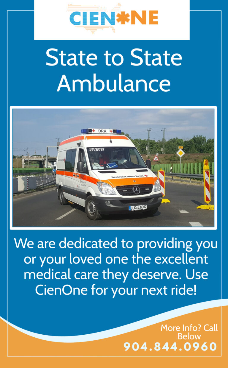 State to State Ambulance Transportation Services | CienOne